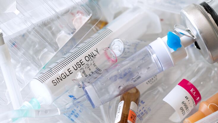Healthcare waste: Healthcare plastic waste crisis: Less than 5% ...